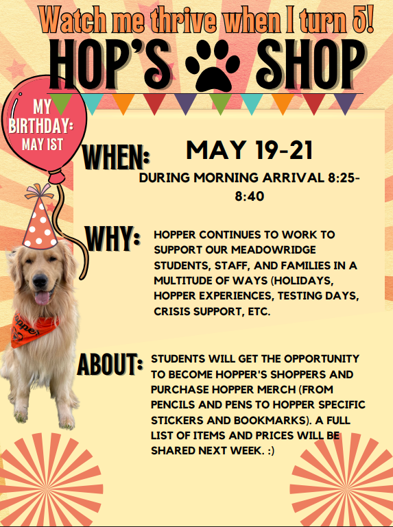 Meadow Ridge Newsletter - Meadow Ridge - Elementary - Schools ...